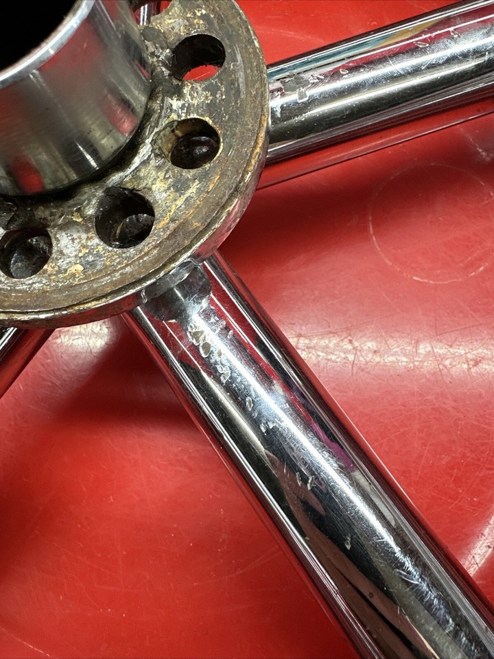 Harley Chopper Drum Brake Rear Mag Invader Round Spoke Vintage Wheel ...