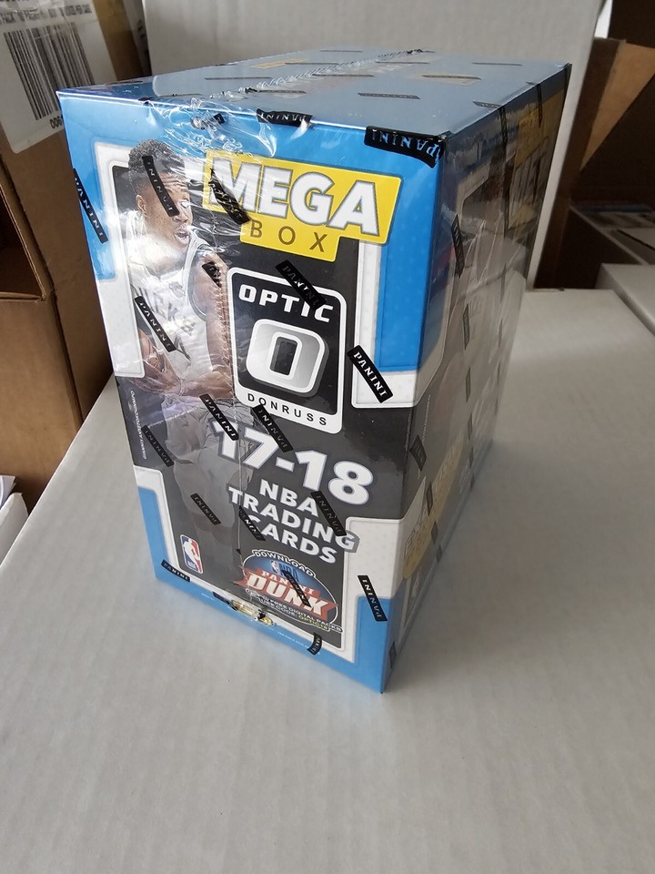 2017-18 Panini NBA Basketball Donruss Optic Mega Box Factory Sealed ...