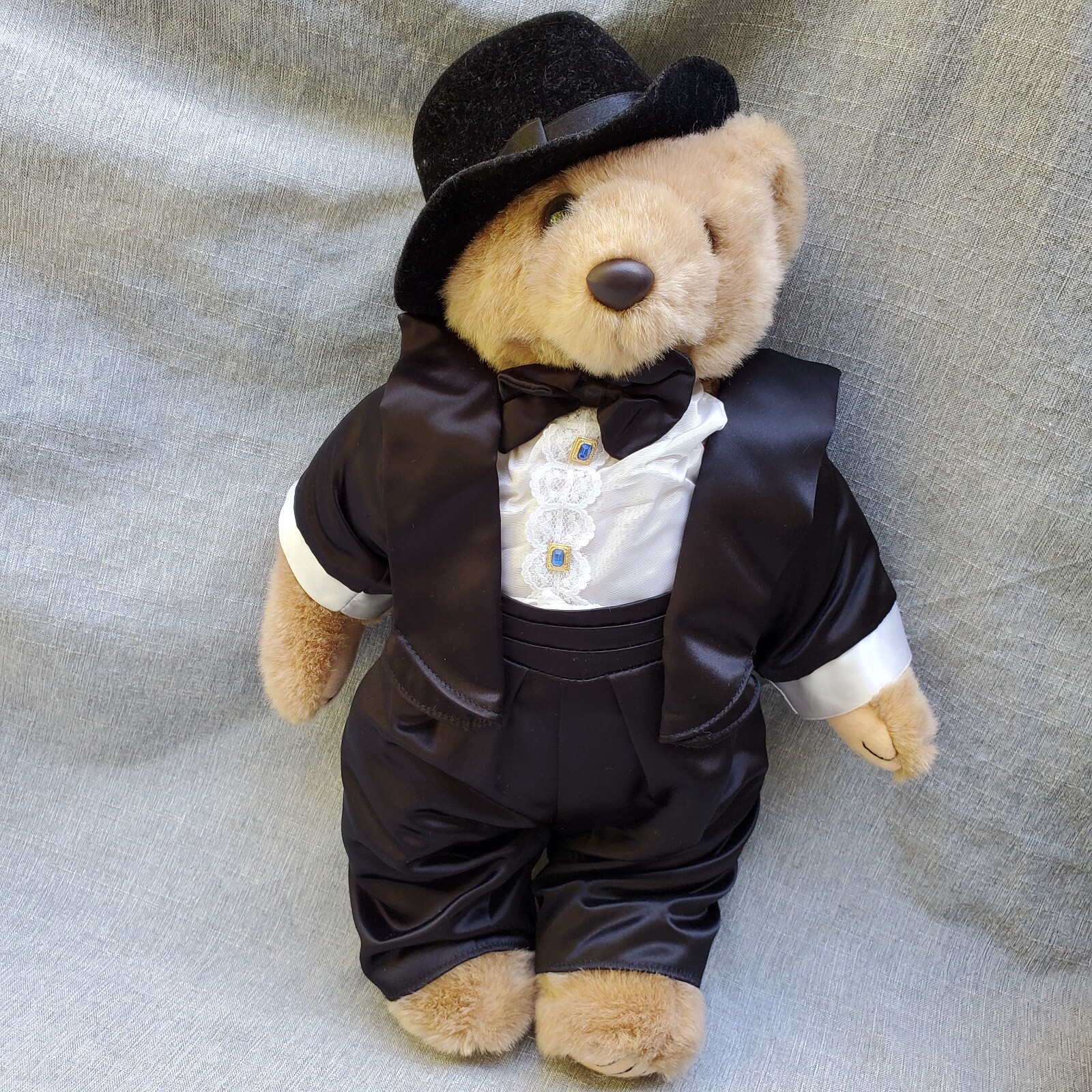 Bearly People 12" Bride and 15" Groom Plush Stuffed Animal Wedding ...