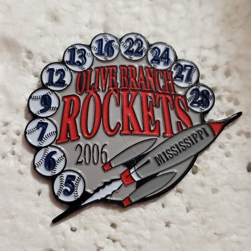 Cooperstown Dreams Park Trading Pins 2006 Olive Branch Rockets Baseball ...