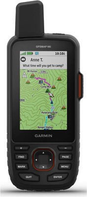 Garmin GPSMAP 66i GPS Handheld & Satellite Communicator Garmin 989-1423 ...