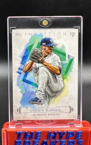 CORBIN BURNES Rookie 2019 Topps Inception Thick Card Baltimore Orioles ...
