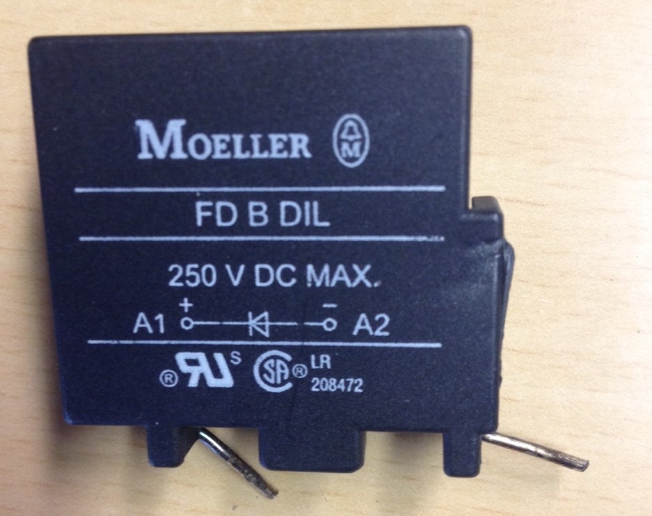 Moeller FD B DIL Dioden-Löschglied für Schütz Relais FDBDIL 12-250V/DC ...