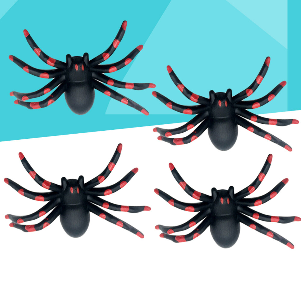 4PCS Spider Shape Automobile Valve Core Tire Protect Caps(Red) | eBay UK