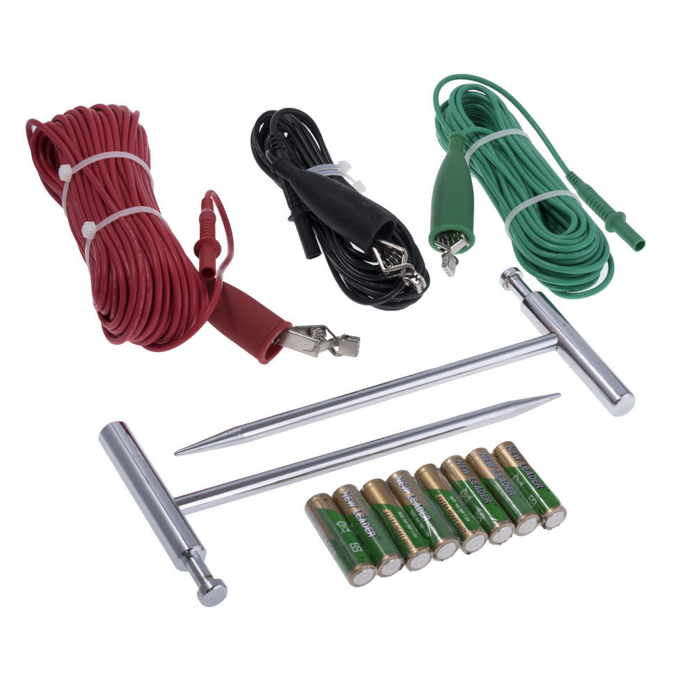 MS5209 Mastech Analog Erde-Widerstand-Messer Erdungstester 10/100/1000Ω ...