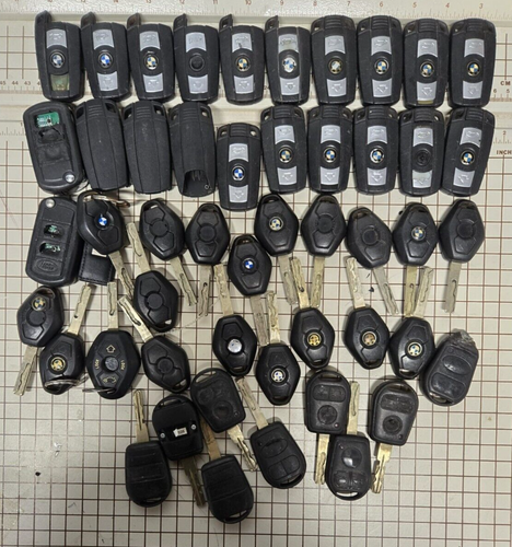 LOT OF 49 BMW / LAND ROVER Keyless Entry Remotes car keys fobs OEM | eBay