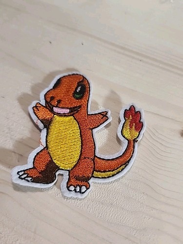 Charmander Pokemon Sew or Iron On Embroidered Applique Patch | eBay