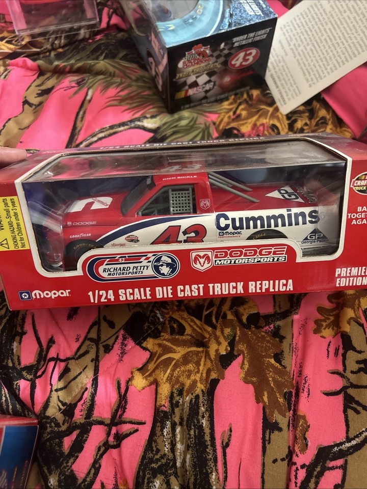 Richard Petty Racing Champions RICH BICKLE #43 Truck 1/24 Diecast ...