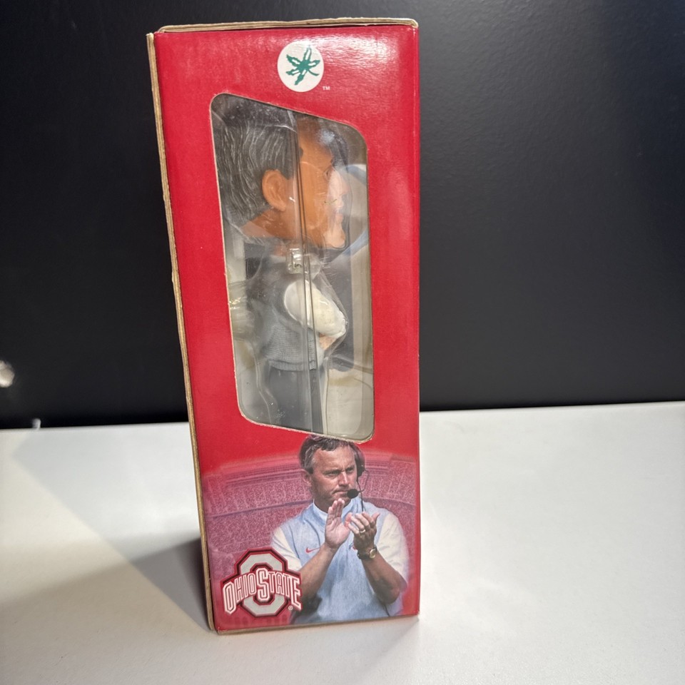 Jim Tressel Bobblehead Ohio State Buckeyes Forever Collectibles OSU ...