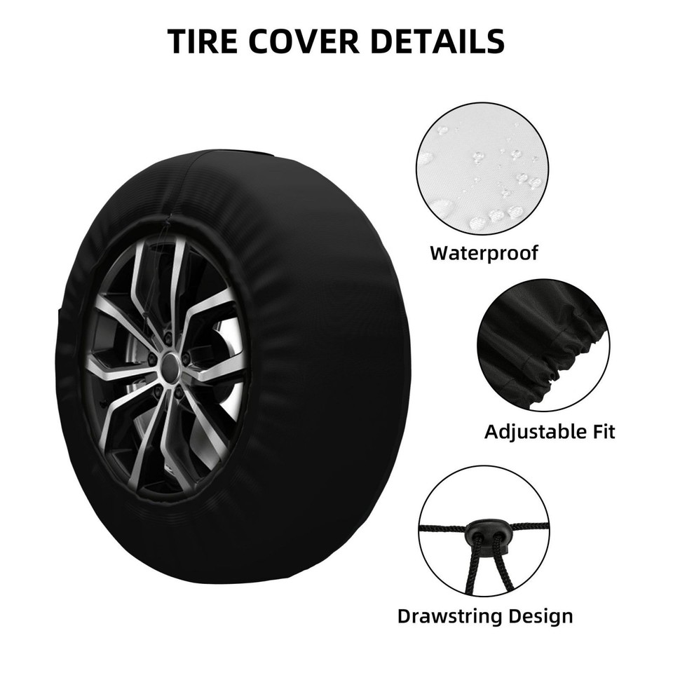 For JEEP 16 INCH Spare Tire Cover Heavy Duty Protection and ...