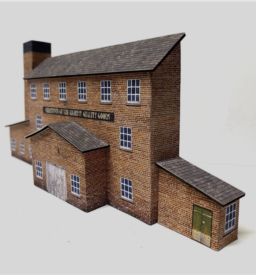 N Gauge Buildings Low Relief Industrial Set 7 Scenery Diorama Suit Peco ...