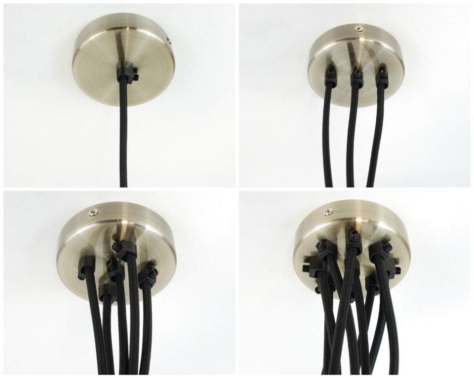 SINGLE & MULTI POINT DROP OUTLET CEILING ROSE | Perfect for fabric flex ...