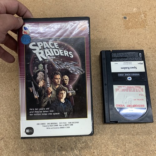 Space Raiders Movie on BETAMAX, Warner Home Movies 1983 Clam Shell PG ...