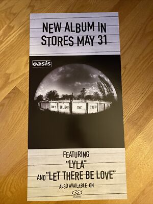 Oasis - Promo Poster | eBay