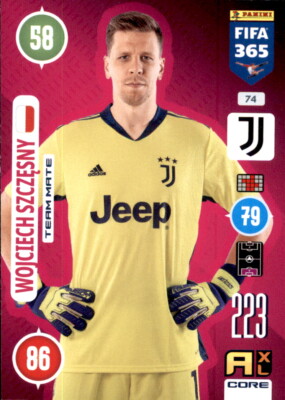 Fifa 365 Cards 2021 - 74 Wojciech Szczesny Team Mate | eBay