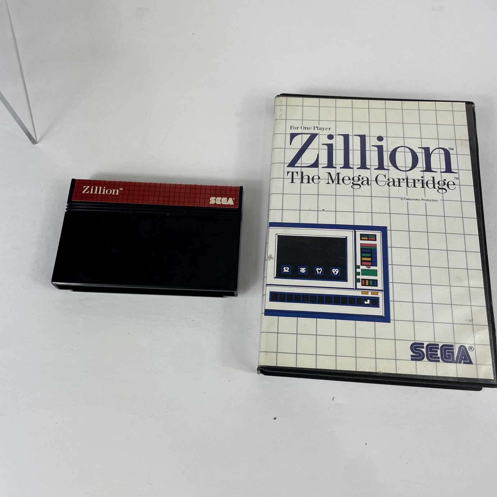 Zillion (Sega Master System, 1987) Cart With Case. Tested ...
