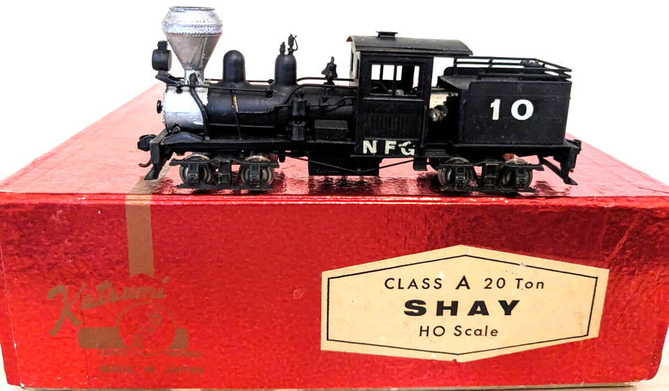 L@@K! HO BRASS "LIMA CLASS A 20-TON SHAY" BALBOA KATSUMI **RUNS G@@D ...