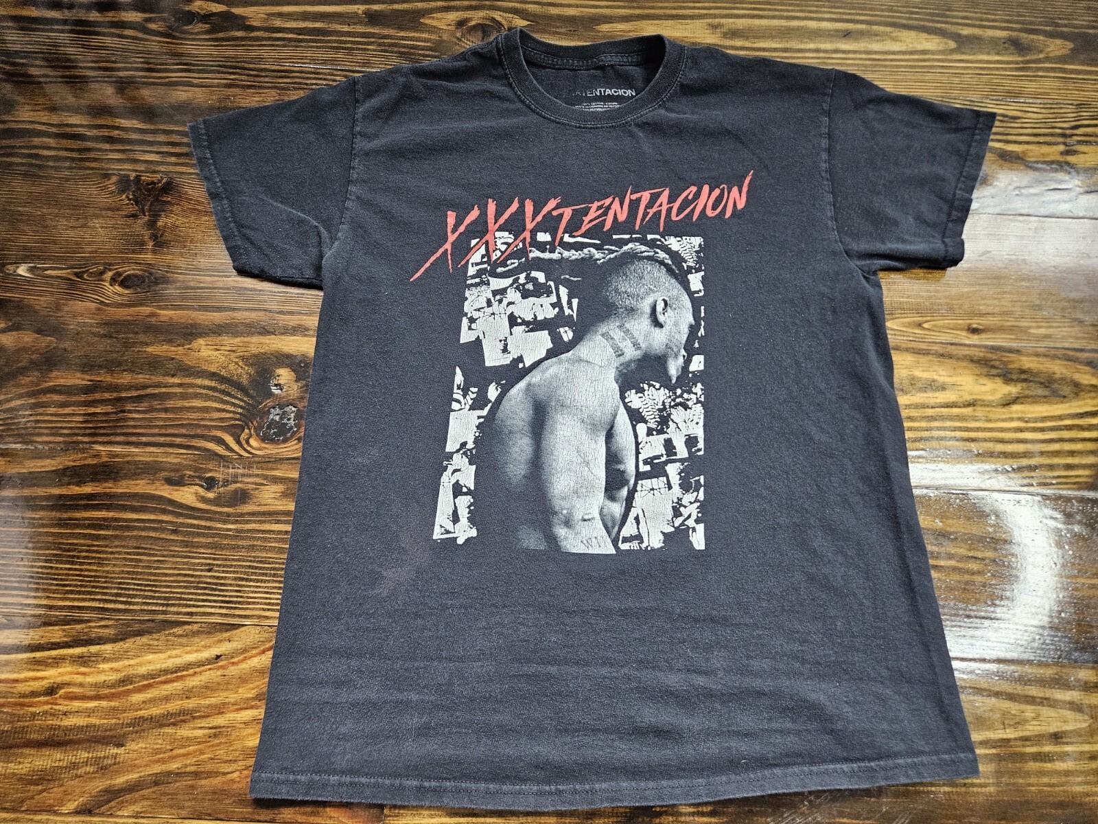 XXXTentacion Brand T-Shirt Men's Medium Black Graphic Tee Rap Music ...