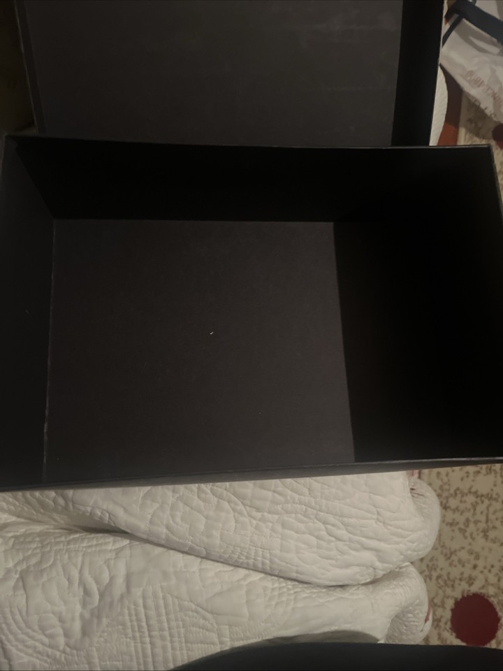 PRADA Black Empty Shoe Box | eBay