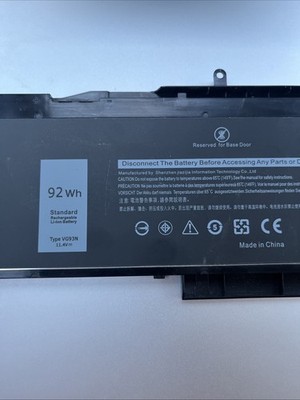 Dell Laptop Battery - 92 Wh Type VG93N | eBay