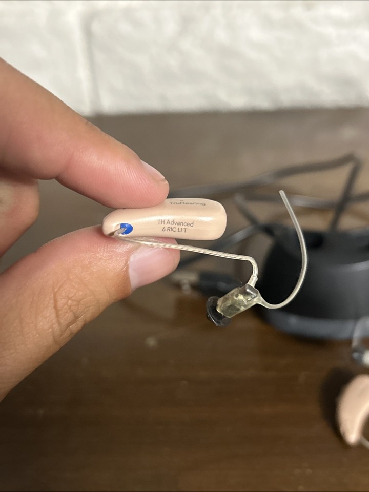 TruHearing The Advanced 6 RIC LI HEARING Aids right ear won’t charge | eBay
