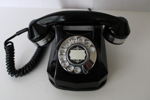 Antique Automatic Electric - AE40 Telephone - 1940 - Chrome Kit ...