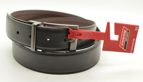 Dickies Genuine Leather Reversible Belt Brown Black Men’s Sz 36 Silver ...