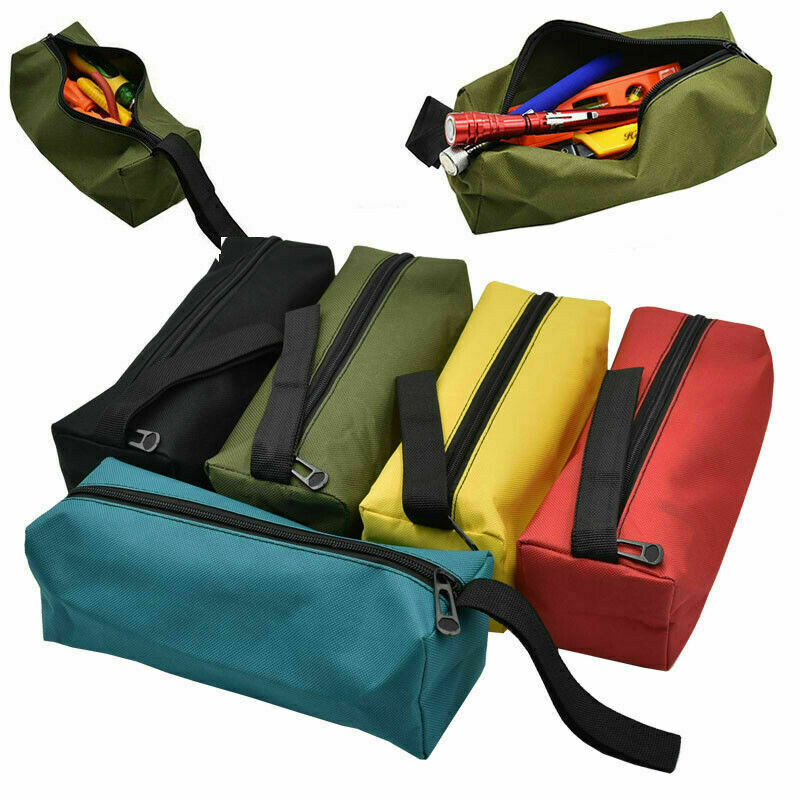 Oxford Tool Storage Bag Spanner Zip Pocket Organizer Carry Case Tools ...