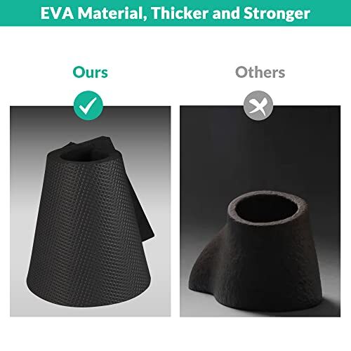 ZhouDaShu Bed Frame Leg Covers Bed Frame Feet Protectors for Toe Saver ...