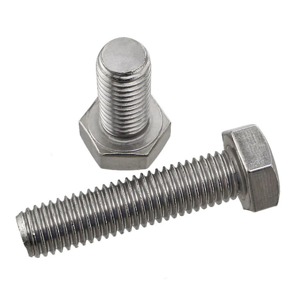 M6/M8/M10/M12 Hex Head Bolts Left Hand Thread Screws 304 A2-70 ...