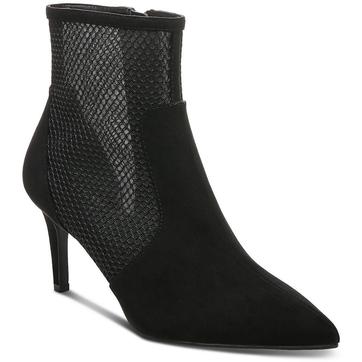 Alfani Womens Jamari Black Mesh Side Zip Pumps Shoes … - Gem