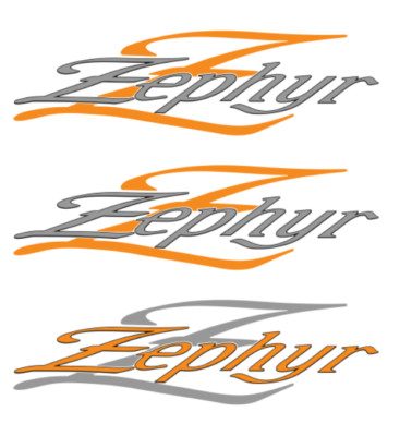 ZEPHYR 2007 BUS RV MOTORHOME DECALS STICKERS (PHAETON, ALLEGRO, RED ...