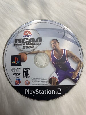 NCAA March Madness 2003 (Sony PlayStation 2, 2002) DISC ONLY ...