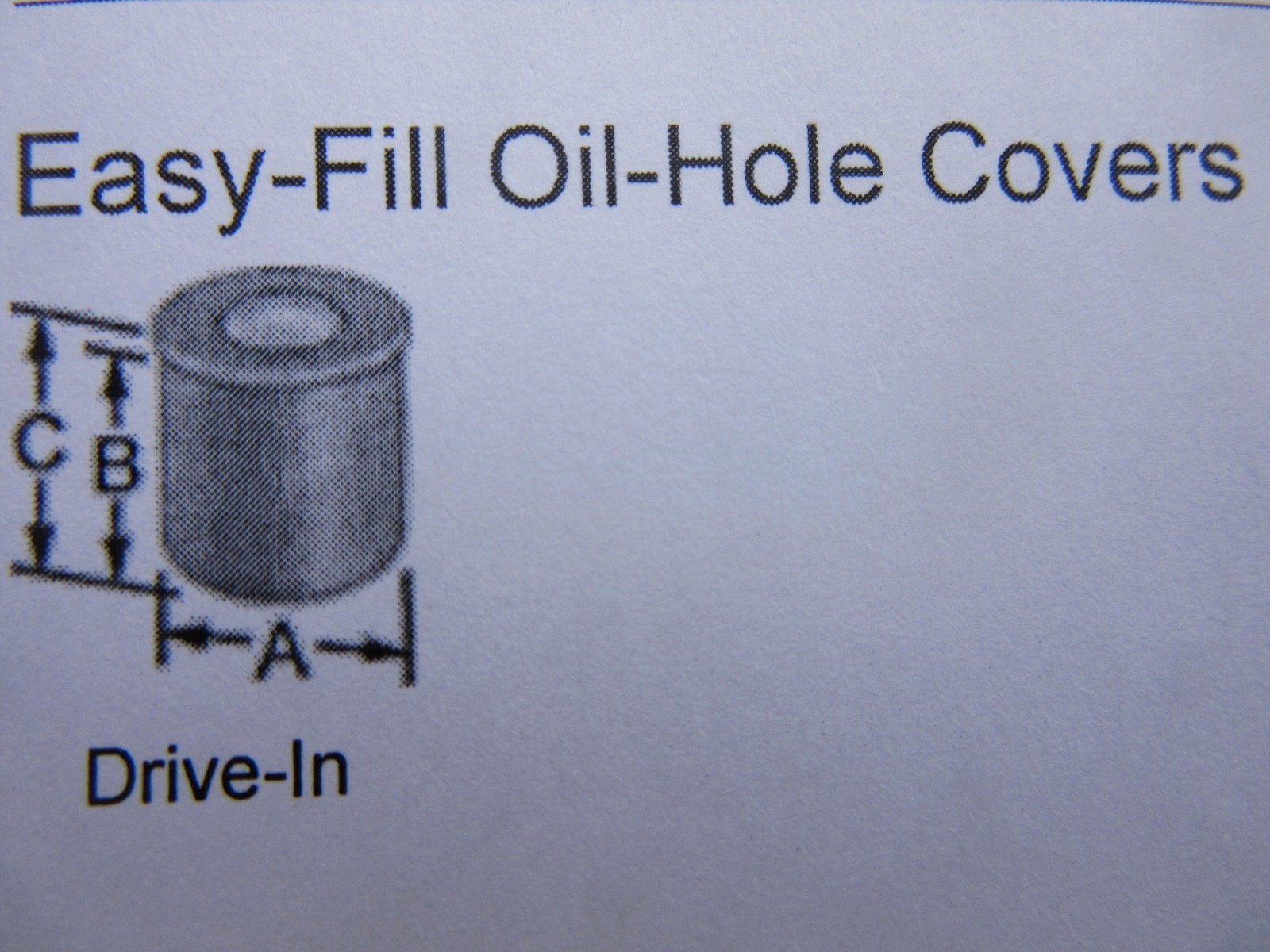 3/8 New GITS BROS Easy Fill Oil Hole Cover Lathe Hit Miss Magneto USA ...