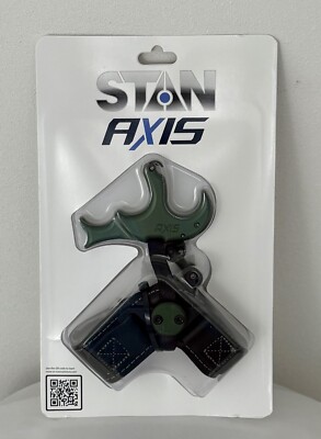 Stan Axis Wrist Strap Thumb Button Archery Bow Release Sage New | eBay