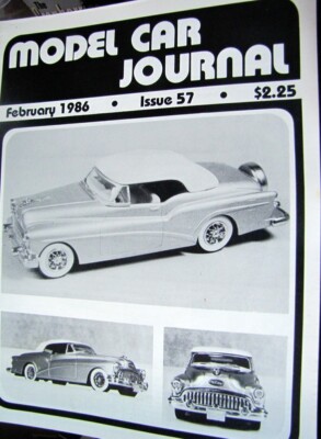 Model Car Journal February 1986 Issue 57 Finishing Touch Decals | eBay