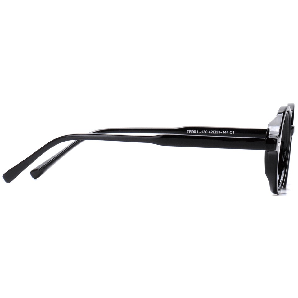 Round Plastic Glasses for Men Women Retro Vintage Small Lenses ...