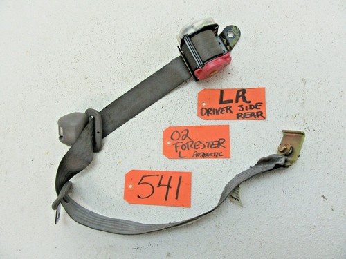 SHOULDER SEAT BELT SEATBELT HARNESS STRAP LEFT BACK REAR CAR LH for 02 ...
