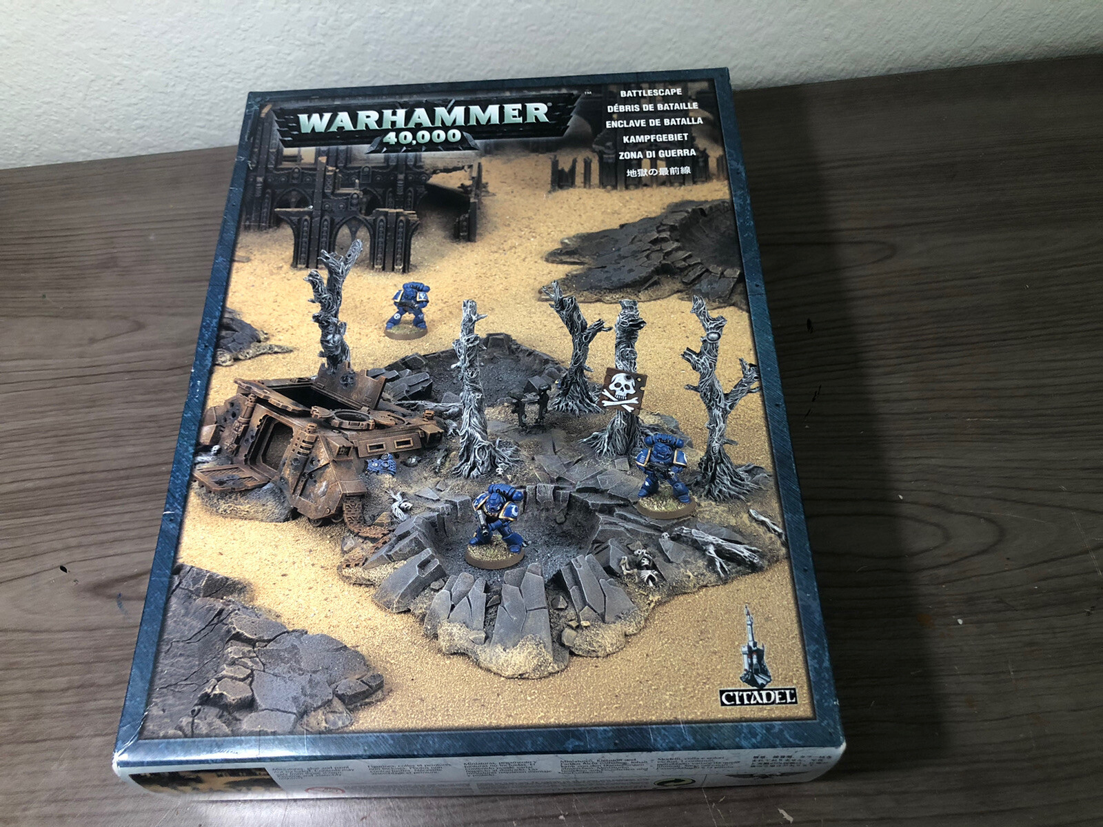 Warhammer 40K Citadel Battlescape Terrain Crashed Rhino (#32) | eBay