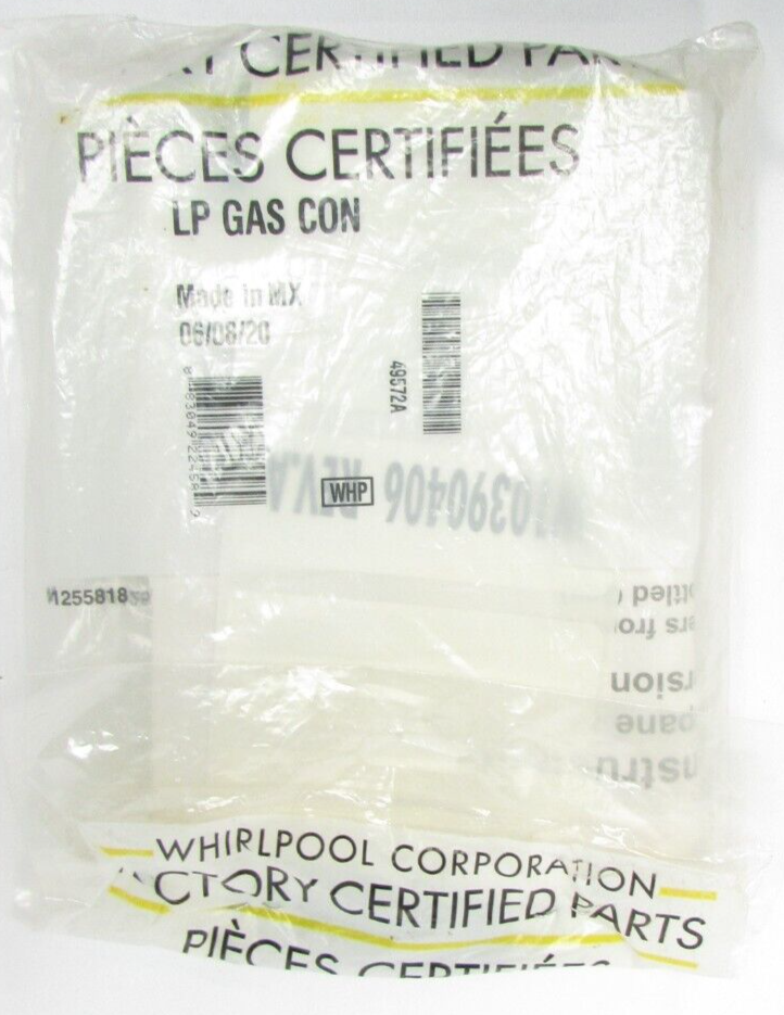 Whirlpool LP Gas Conversion Kit for Dryers with Lint Screens on Top ...