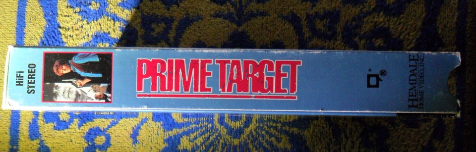 1991 VHS TAPE VIDEO PRIME TARGET TONY CURTIS ROBERT REED ISSAC HAYES ...