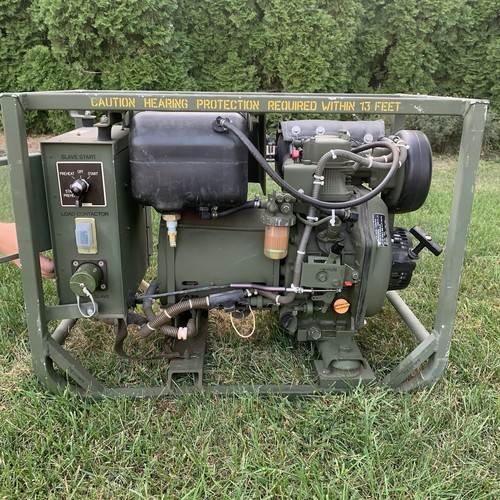 DEWEY MEP-531a 2KW/120v MILITARY DIESEL GENERATOR | eBay