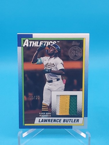 Lawrence Butler 2025 Topps Series 2 90R2-LB 1990 Topps Baseball Relic ...
