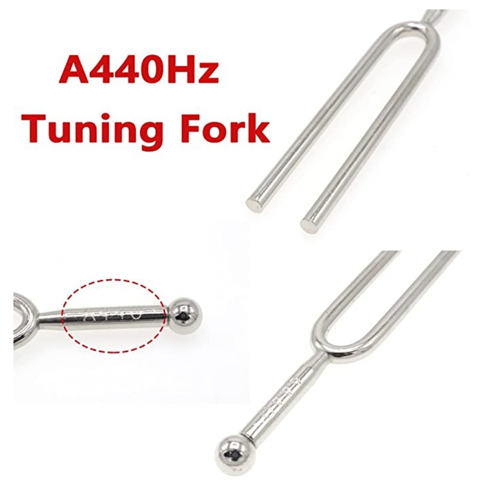 440 Hz Tuning Fork, Standard Pitch a Tuning Fork Set for Guitar Tuning ...