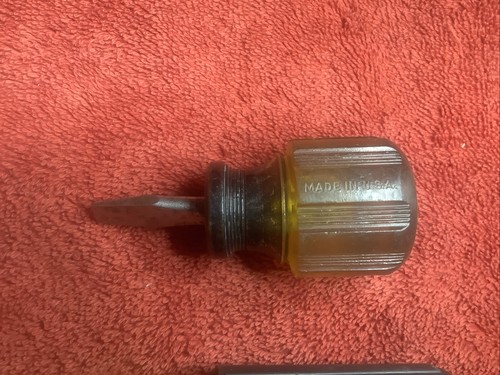Lot of 6 Vintage Stanley USA Screwdrivers - 2 Workmaster +4 Slotted ...