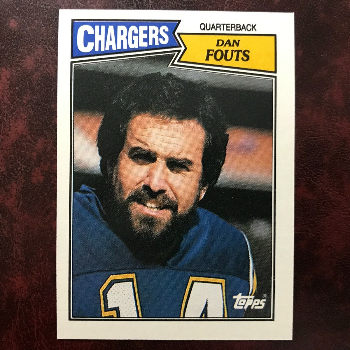 Dan Fouts Beard