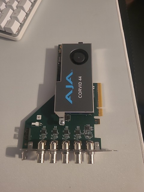 AJA Corvid 44 Video PC Card 4 Channel (CRV44-BNC-R0) for sale online | eBay