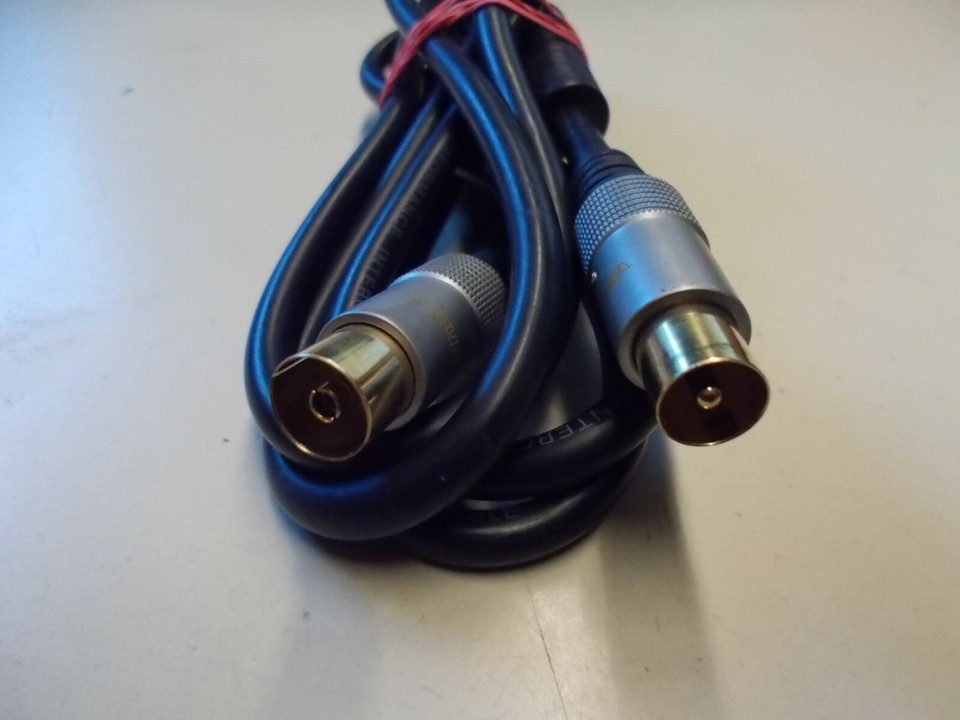 Vivanco HDTV Antenna Cable, Gold-Plated Contacts, 1.5 M, #K-86-9 | eBay
