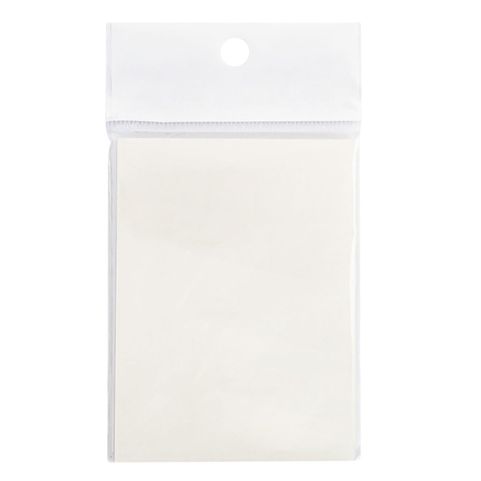 Transparent Sticky Notes Clear Self-Sticky Translucent Memo Pad 50 ...