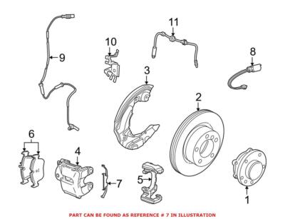 Genuine OEM Disc Brake Anti-Rattle Clip for BMW 34116776526 | eBay